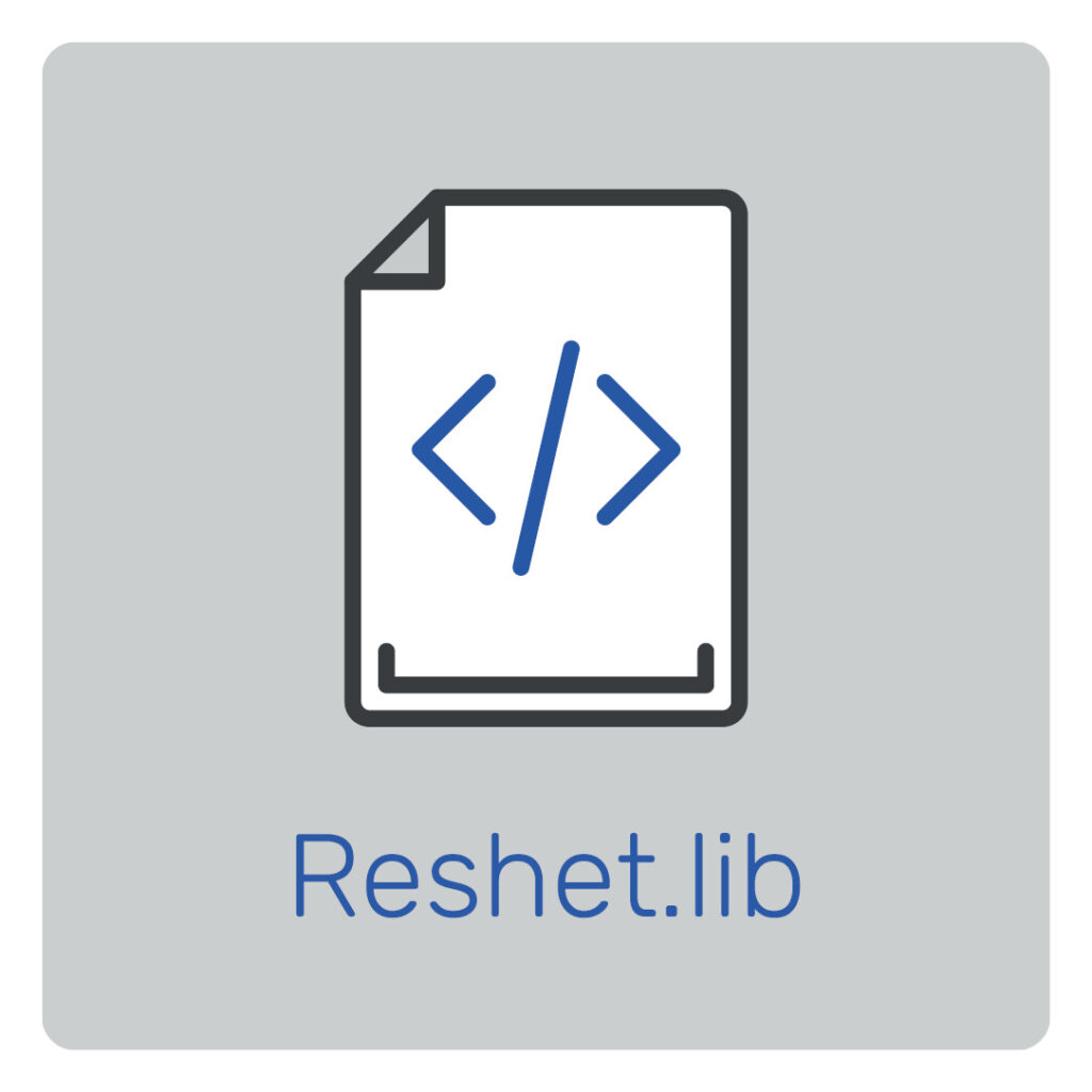 Reshet – רשת – עימודים